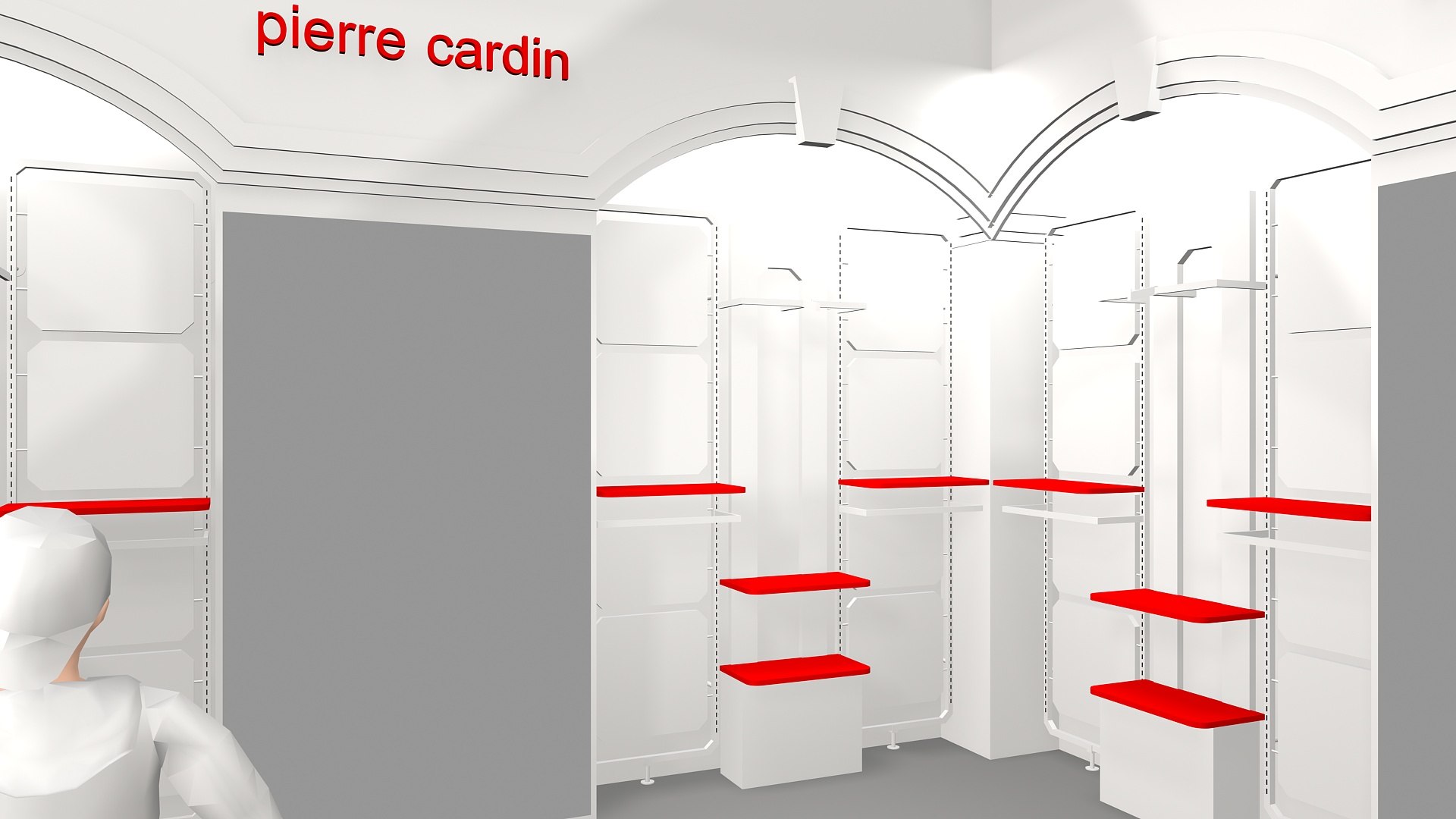 One Side Open Stand 3D Model - TurboSquid 1991465