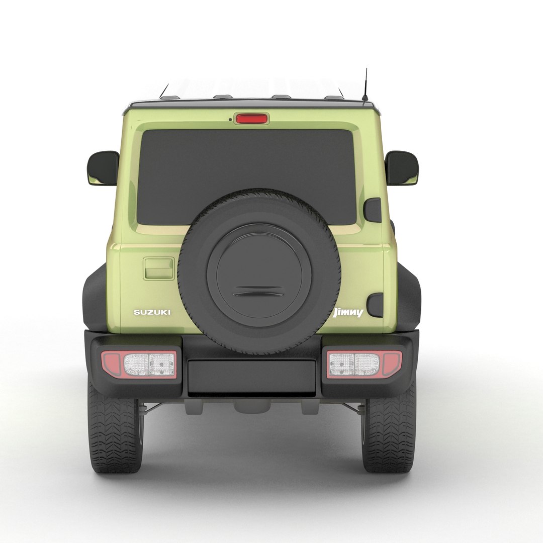 Suzuki Jimny 2019 3D Model - TurboSquid 1359787