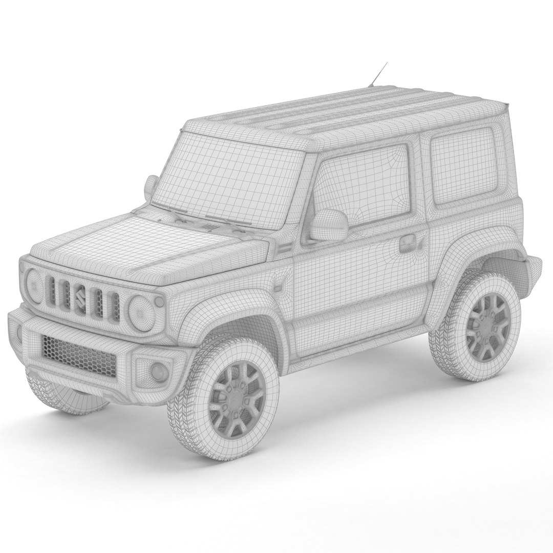 Suzuki Jimny 2019 3D Model - TurboSquid 1359787