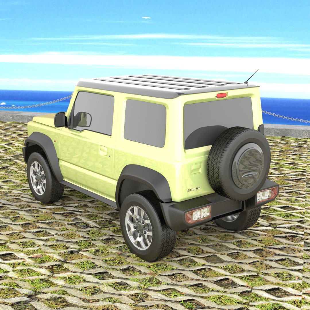 Suzuki Jimny 2019 3D Model - TurboSquid 1359787