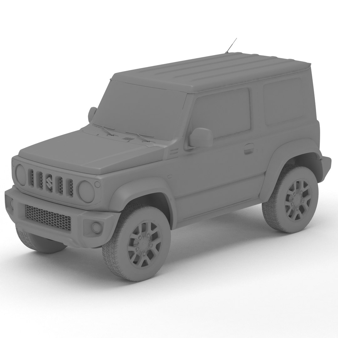 Suzuki Jimny 2019 3D Model - TurboSquid 1359787