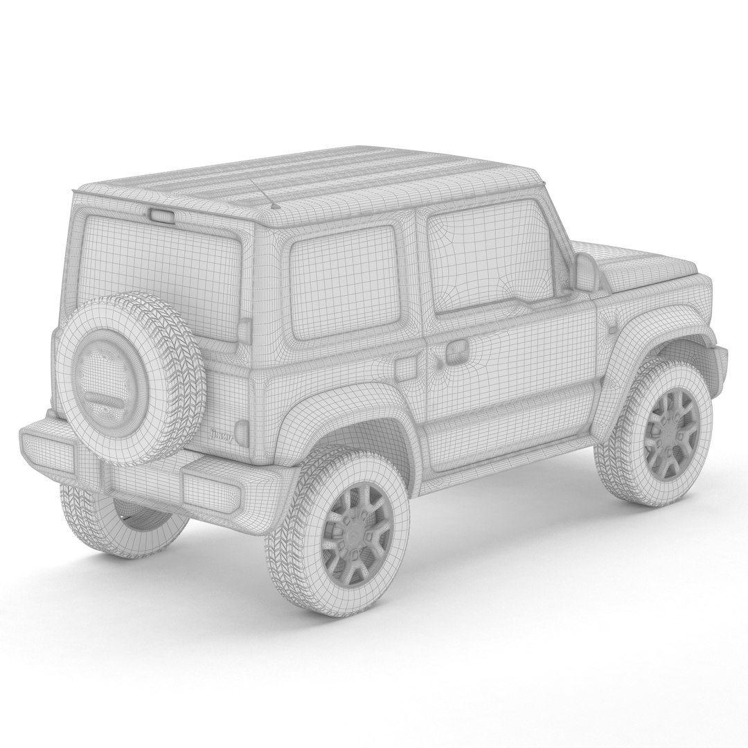 Suzuki Jimny 2019 3D Model - TurboSquid 1359787