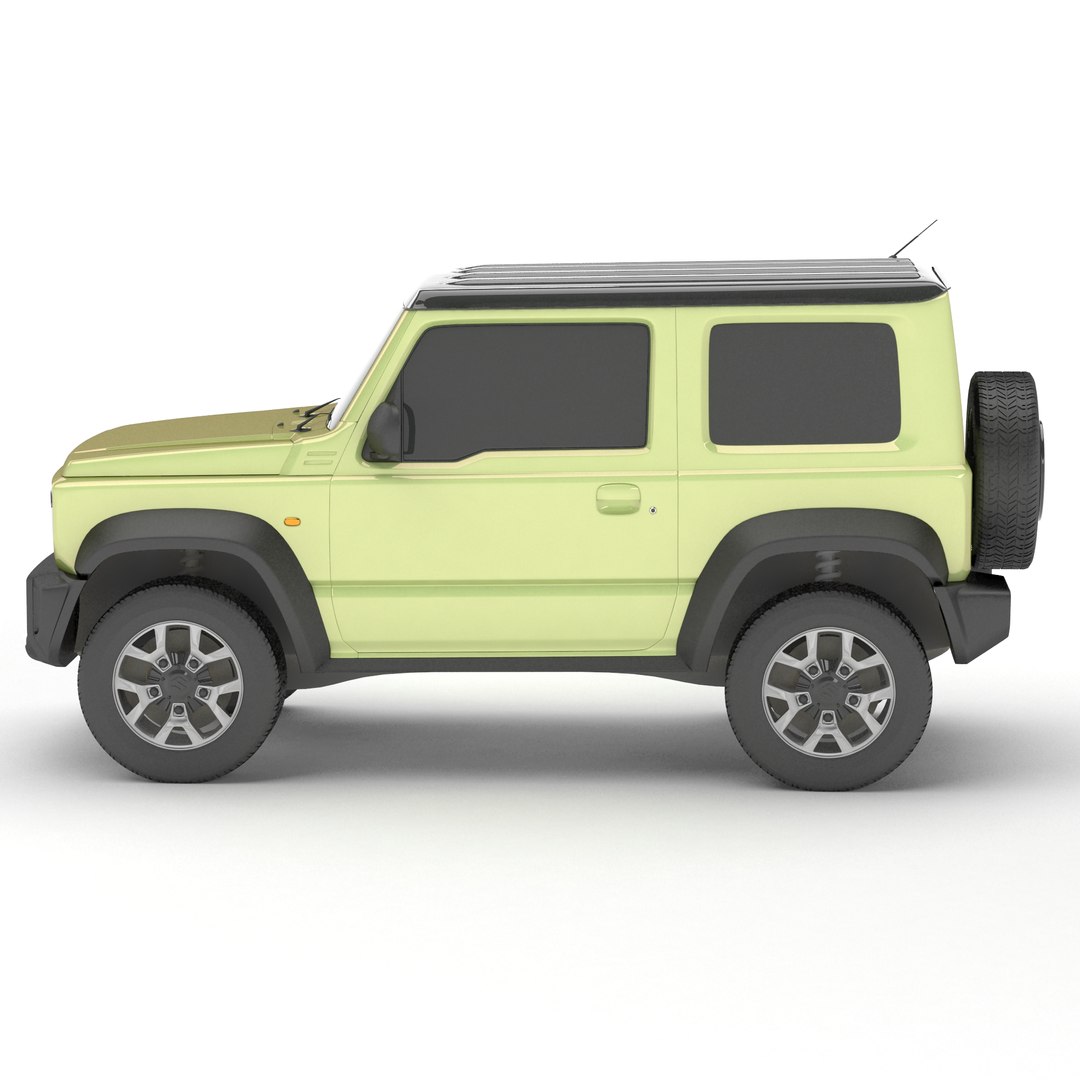 Suzuki Jimny 2019 3D Model - TurboSquid 1359787