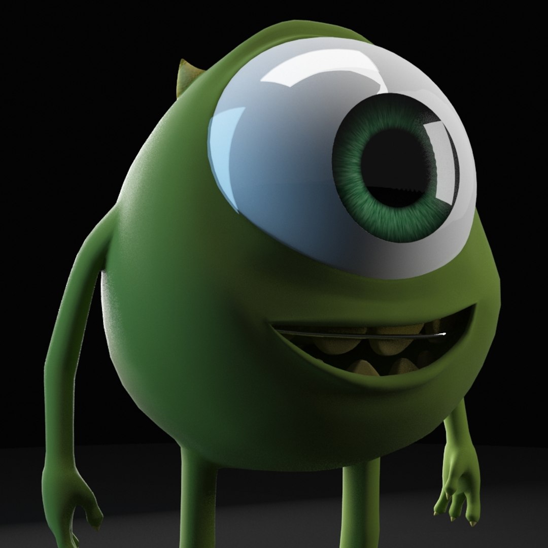 Mike Wazowski 3D Model - TurboSquid 1232807
