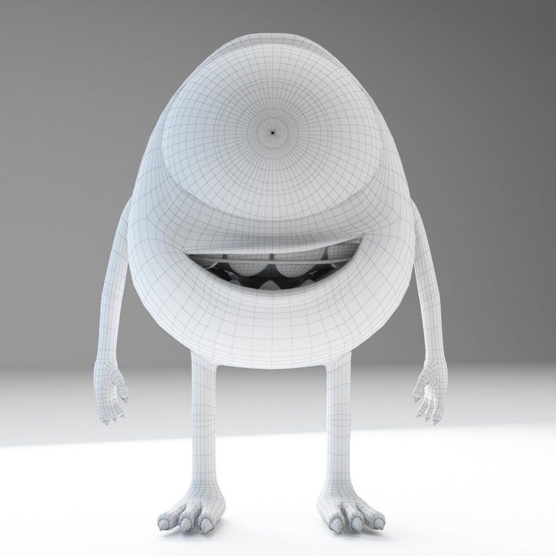 Mike Wazowski 3D Model - TurboSquid 1232807