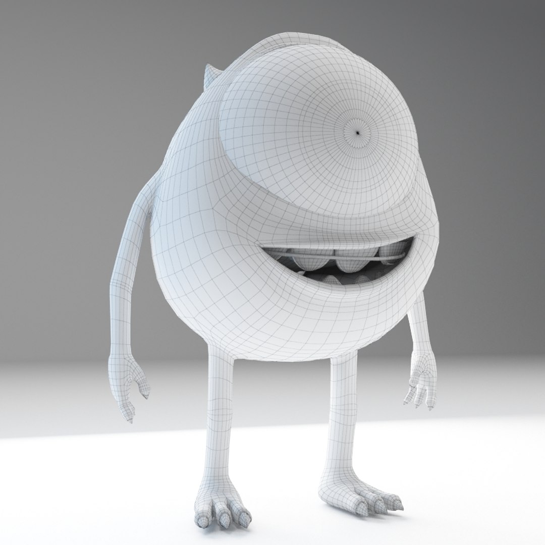 Mike Wazowski 3D Model - TurboSquid 1232807