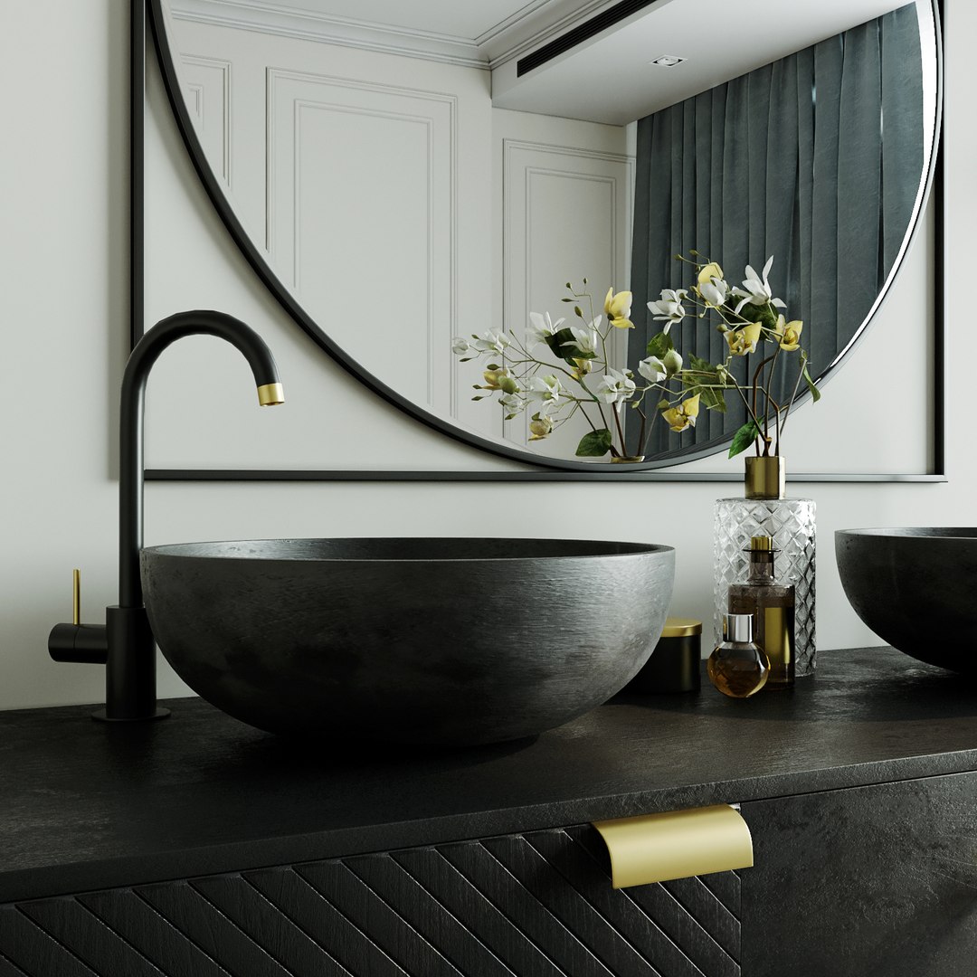 3D Vanity Unit Model - TurboSquid 1586978