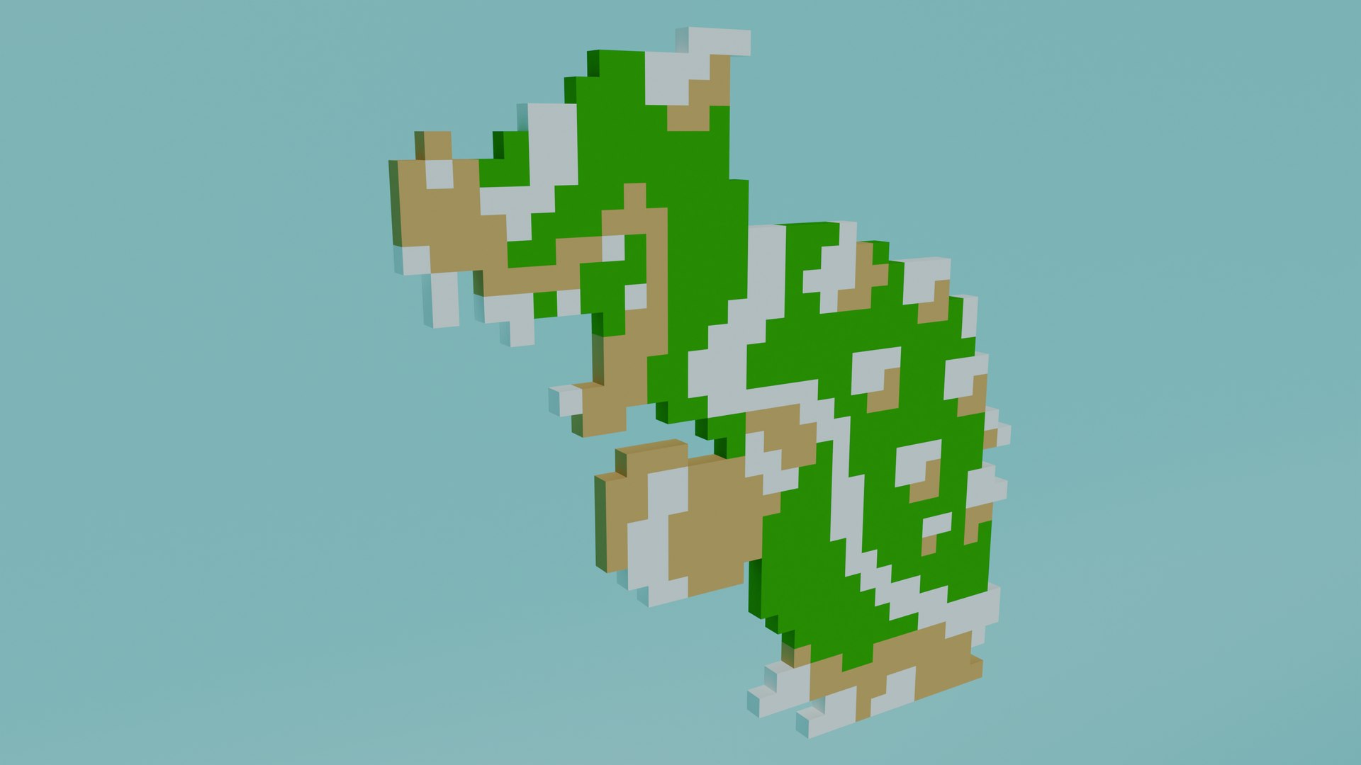 3D Nintendo Collection 8-Bit Super Mario Bros - TurboSquid 2040934