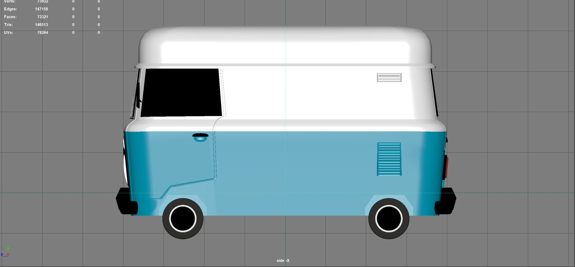 3D model Cartoon Kombi 3D model - TurboSquid 2008469