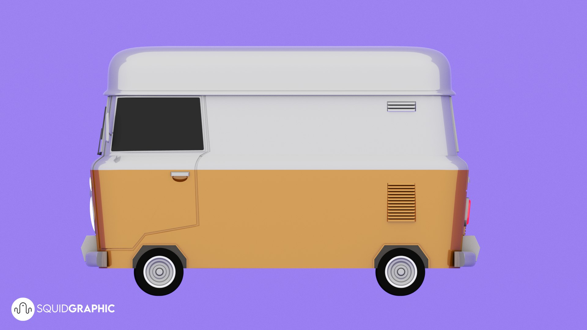 3D Model Cartoon Kombi 3D Model - TurboSquid 2008469