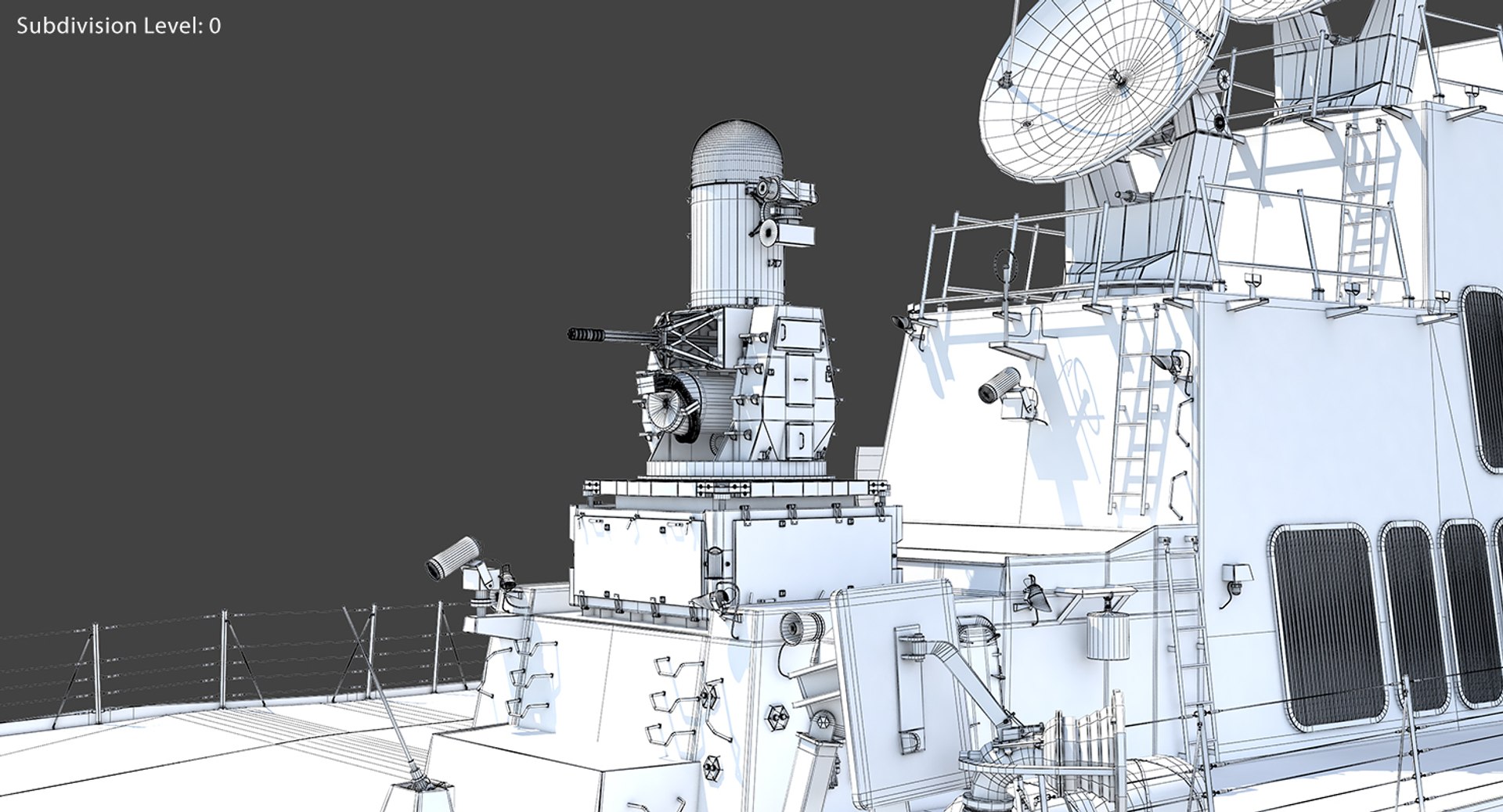 3D Uss Ralph Johnson - TurboSquid 1295189