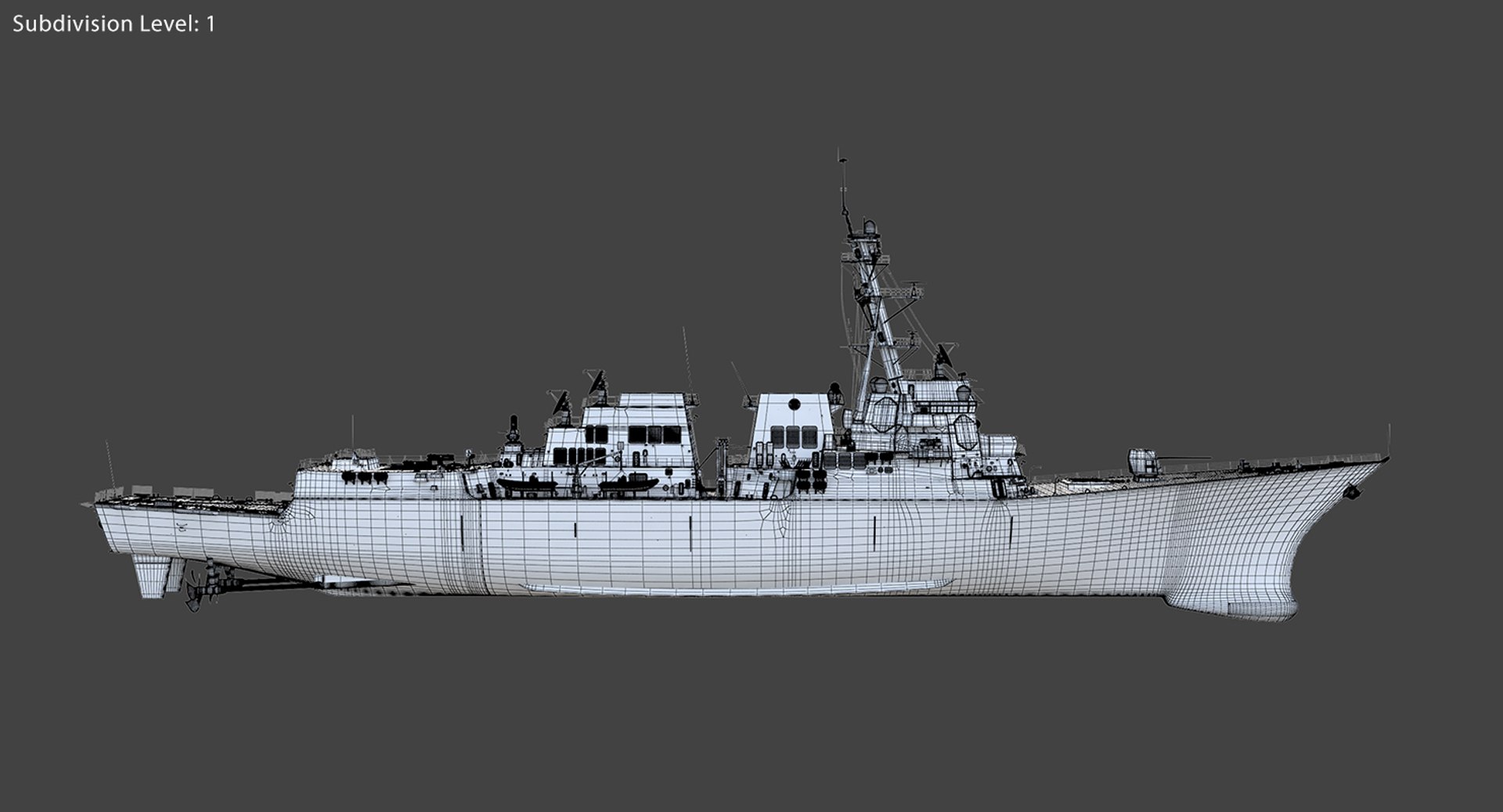 3D Uss Ralph Johnson - TurboSquid 1295189