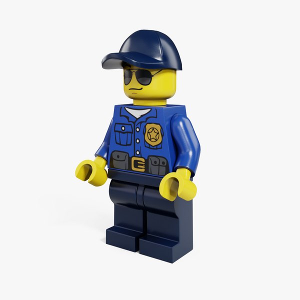 modelo 3d Minifigura LEGO - Hombre 2 - TurboSquid 2343226