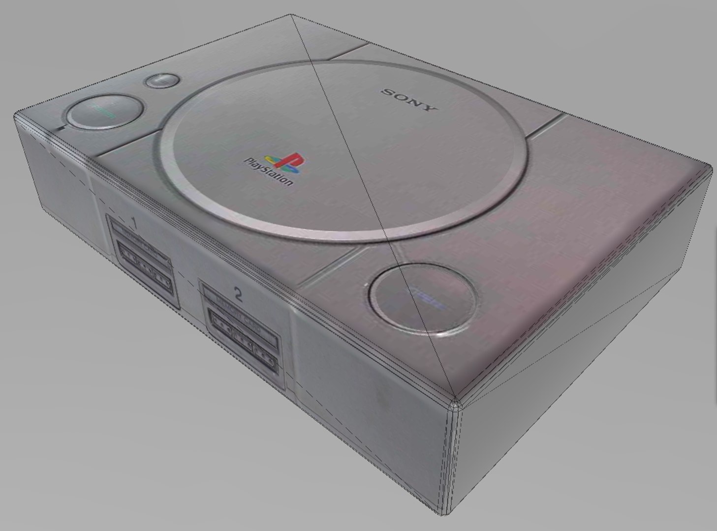 3D Sony Playstation 1 - TurboSquid 1356402