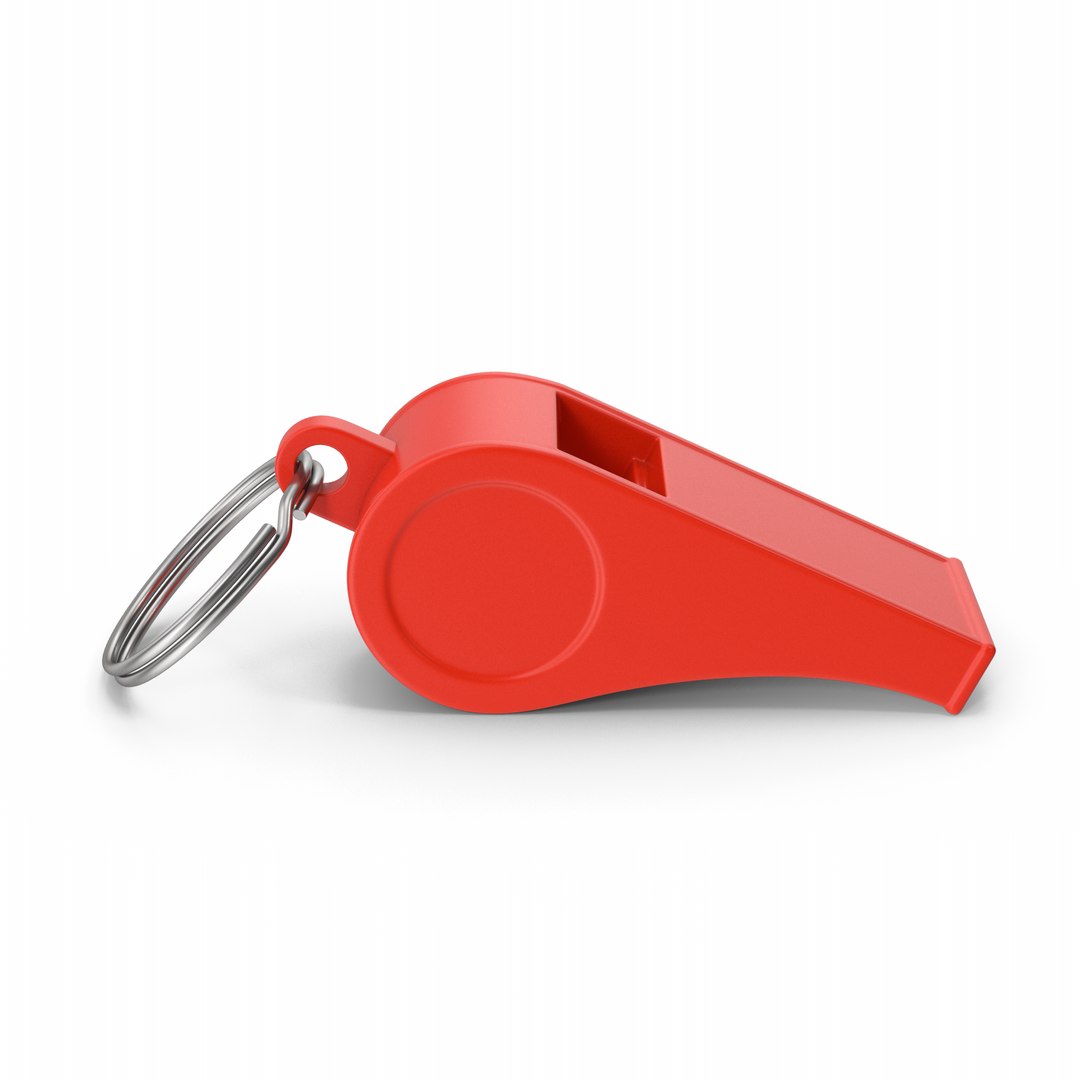 Red Whistle 3D - TurboSquid 1981528
