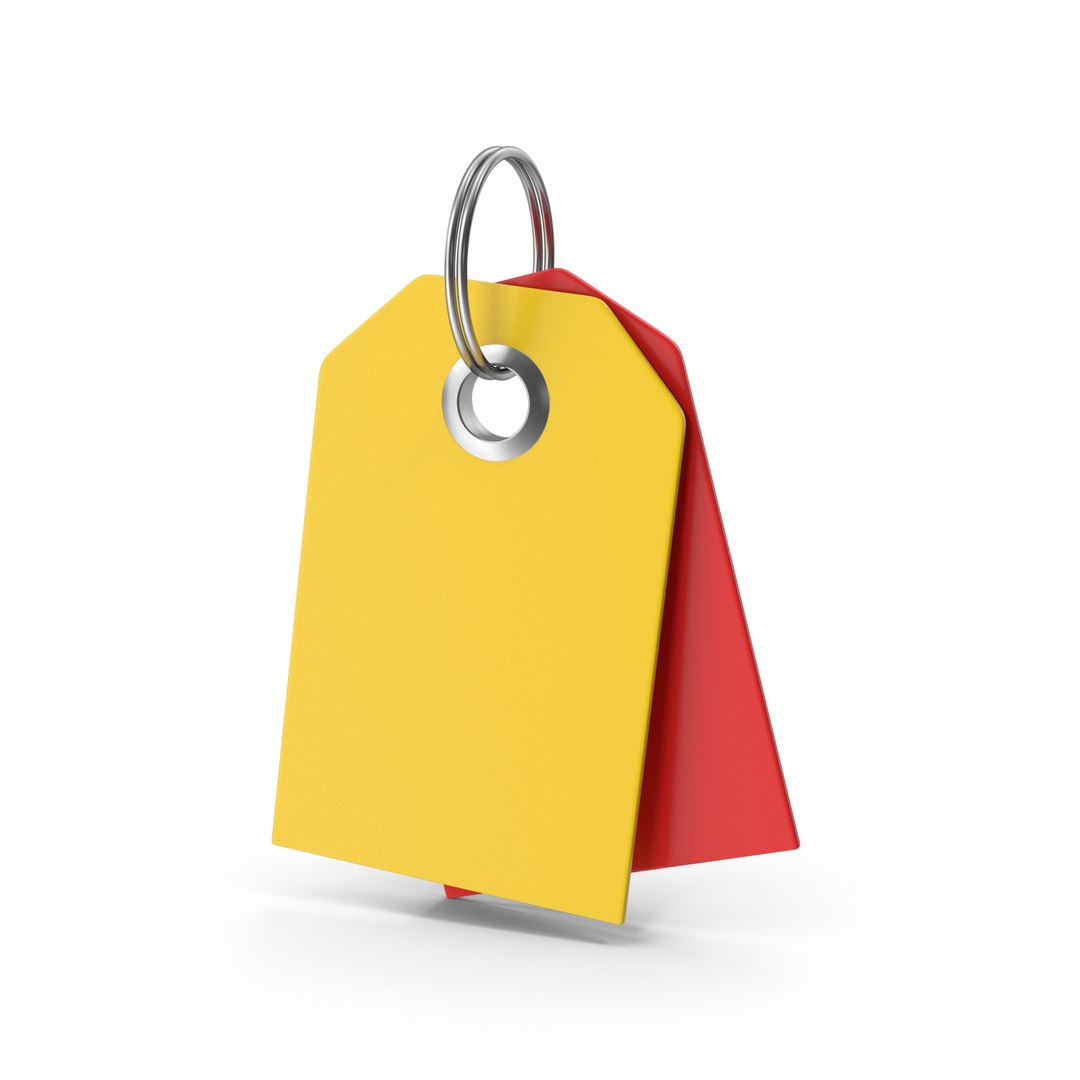 3D Colorful Label Tags - TurboSquid 1935989