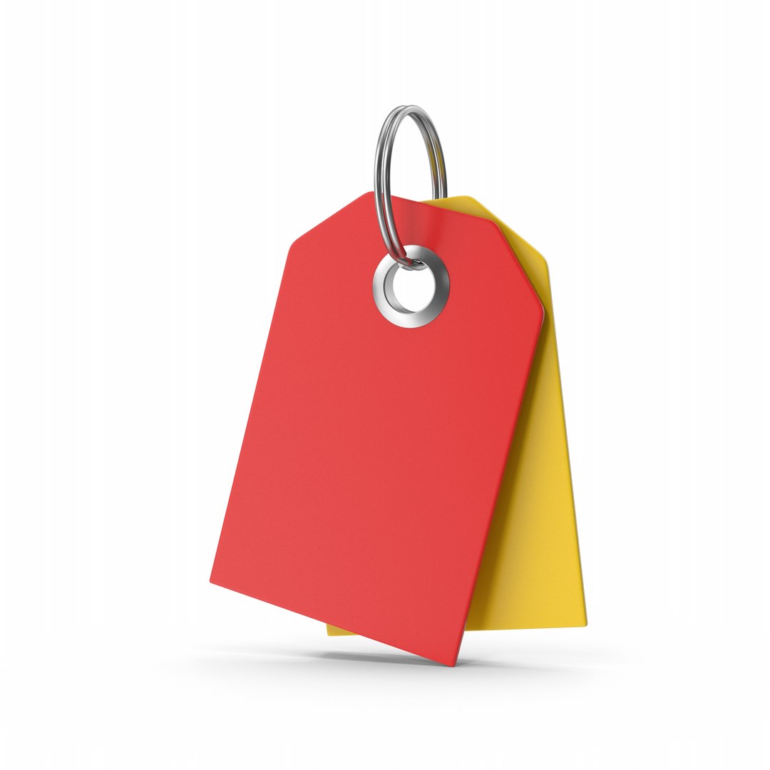 3D Colorful Label Tags - TurboSquid 1935989