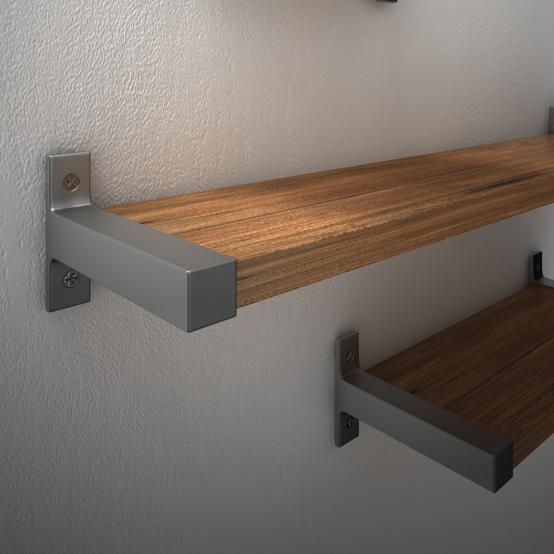 3D Shelf Shelves Designed Model - TurboSquid 1291320