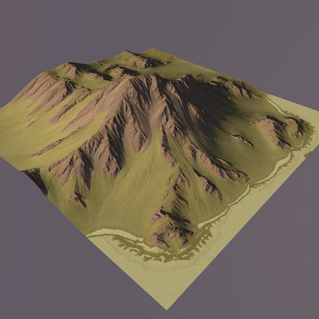 3d Mountain Pack