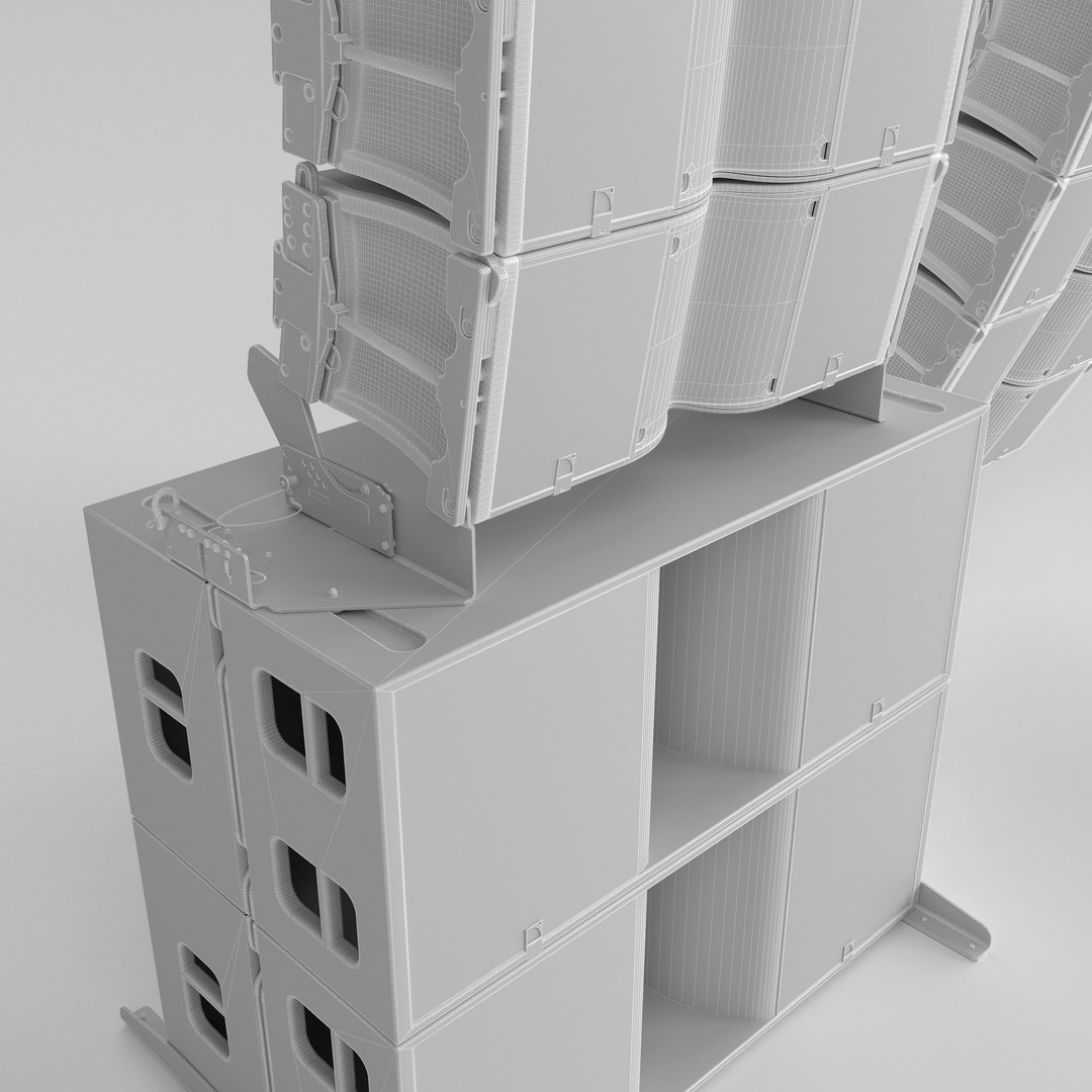 3D Line Array LAcousticsK3 - TurboSquid 1863385