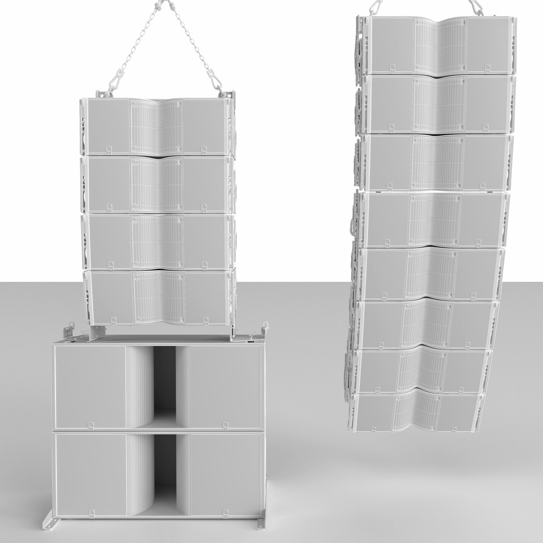 3D Line Array LAcousticsK3 - TurboSquid 1863385