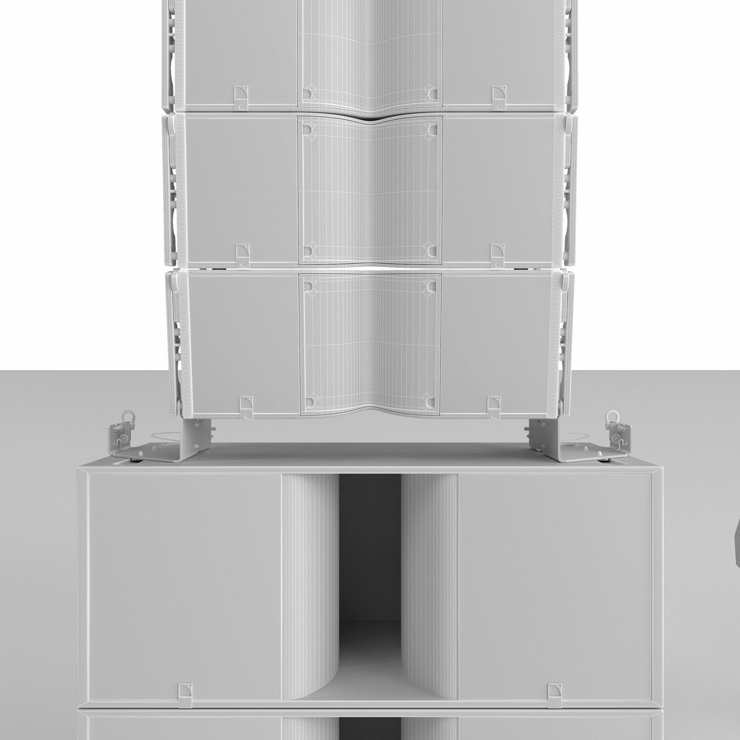 3D Line Array LAcousticsK3 - TurboSquid 1863385