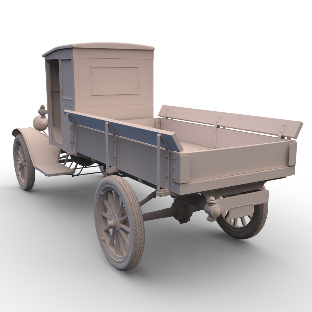 3d Model Automobile T Trucking Tt