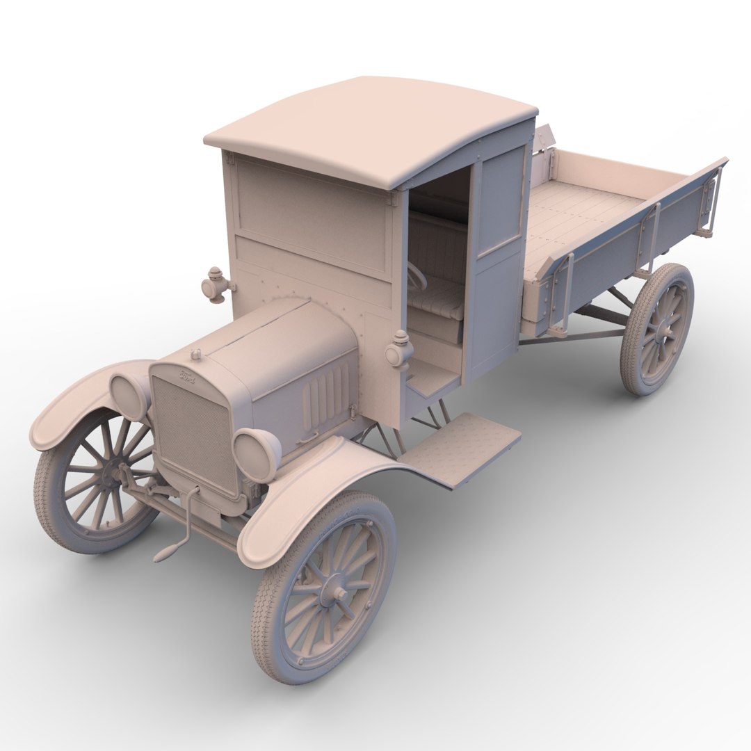 3d Model Automobile T Trucking Tt