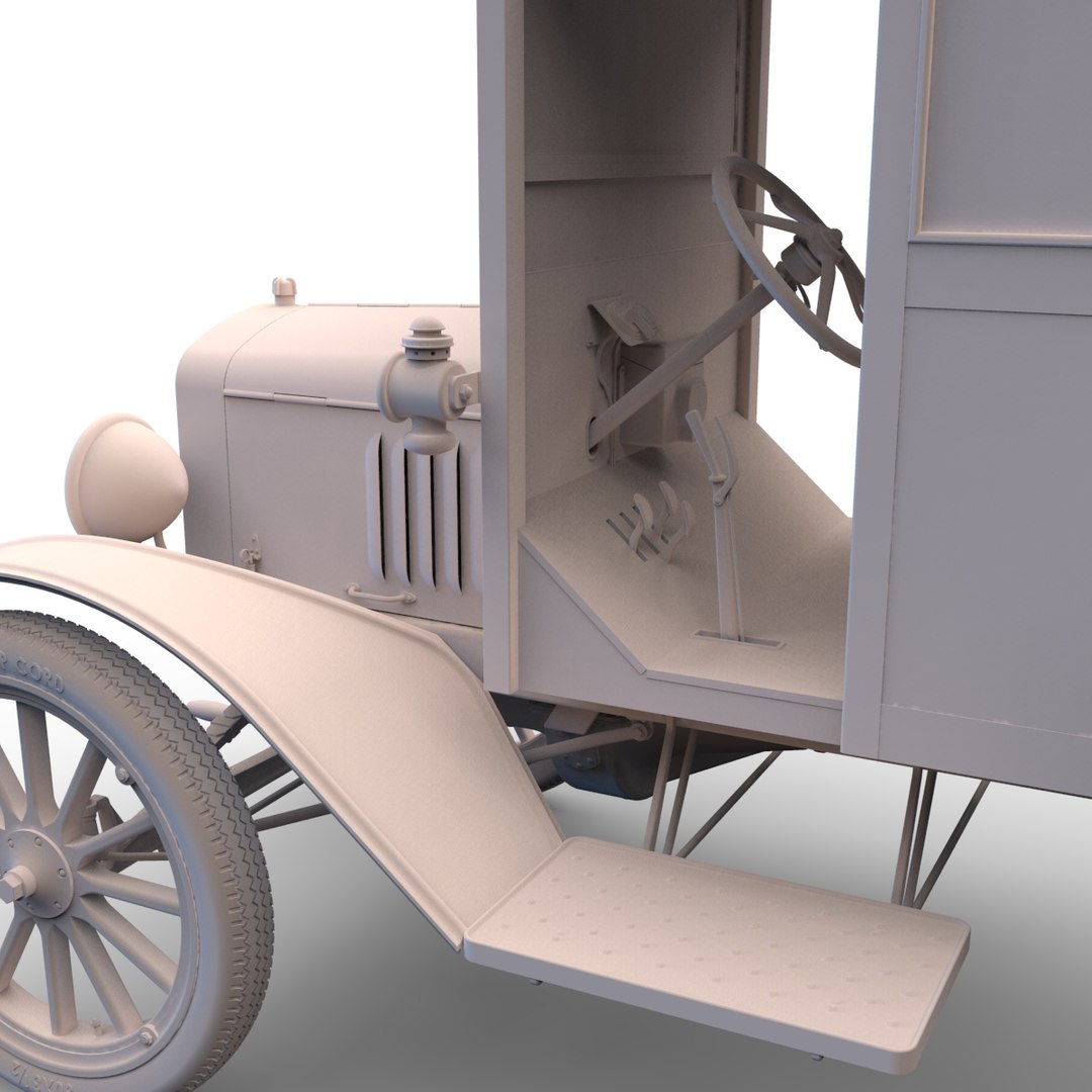 3d Model Automobile T Trucking Tt