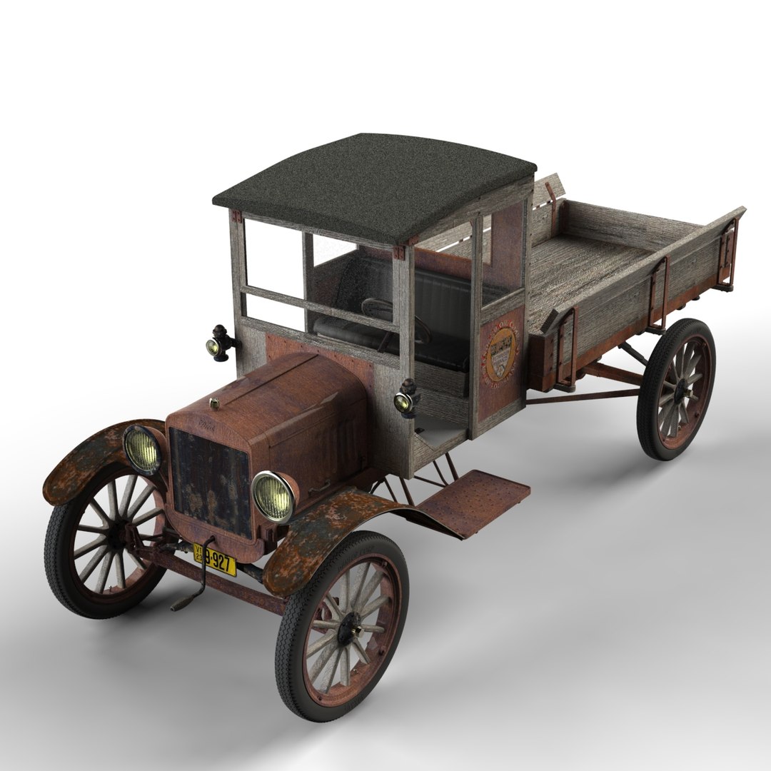 3d Model Automobile T Trucking Tt