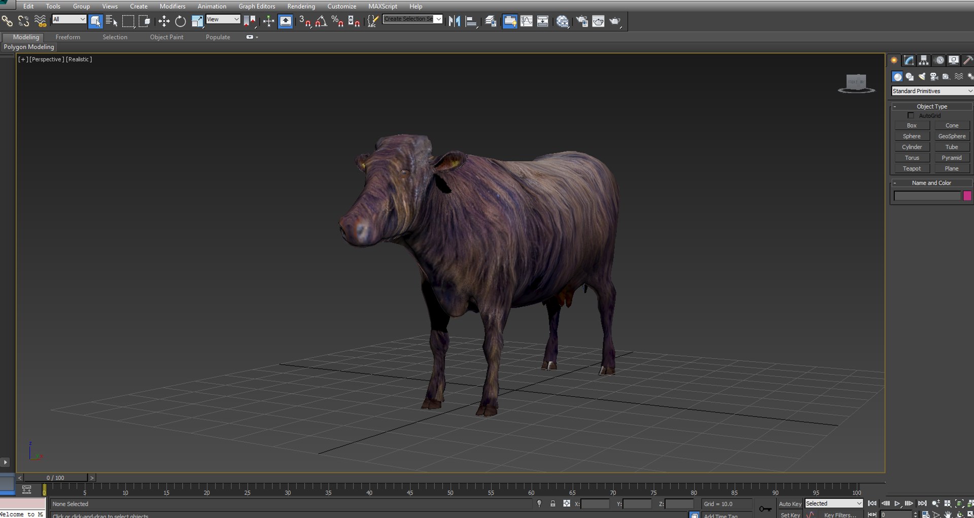 3D model cow cattle - TurboSquid 1196814