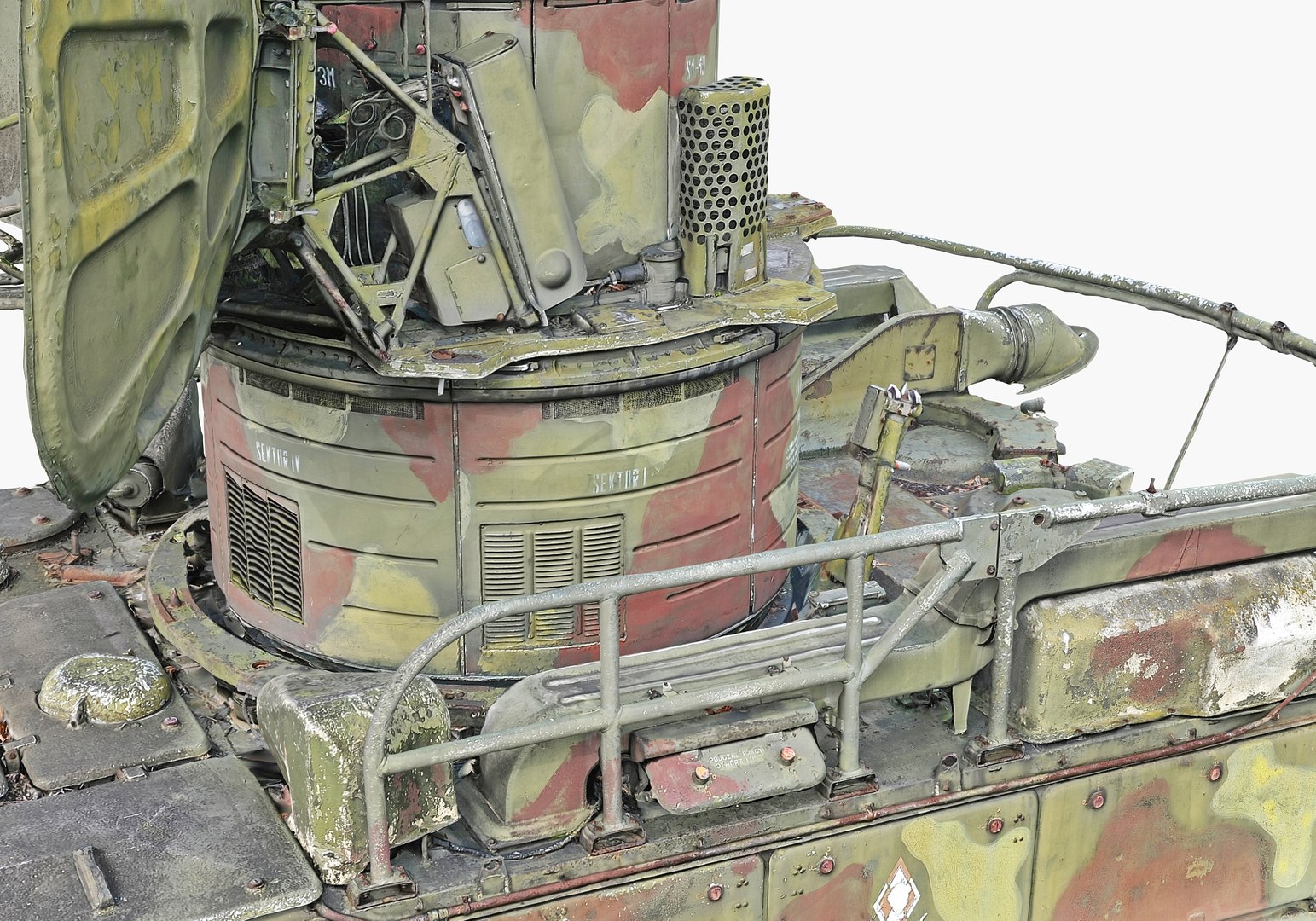 Old Russian Tank Radar Armored Car 3D - TurboSquid 1963055
