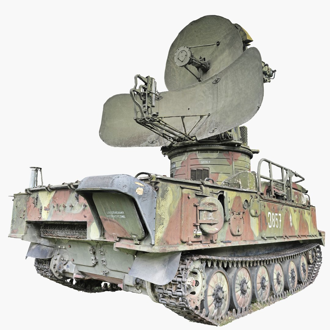 Old Russian Tank Radar Armored Car 3D - TurboSquid 1963055