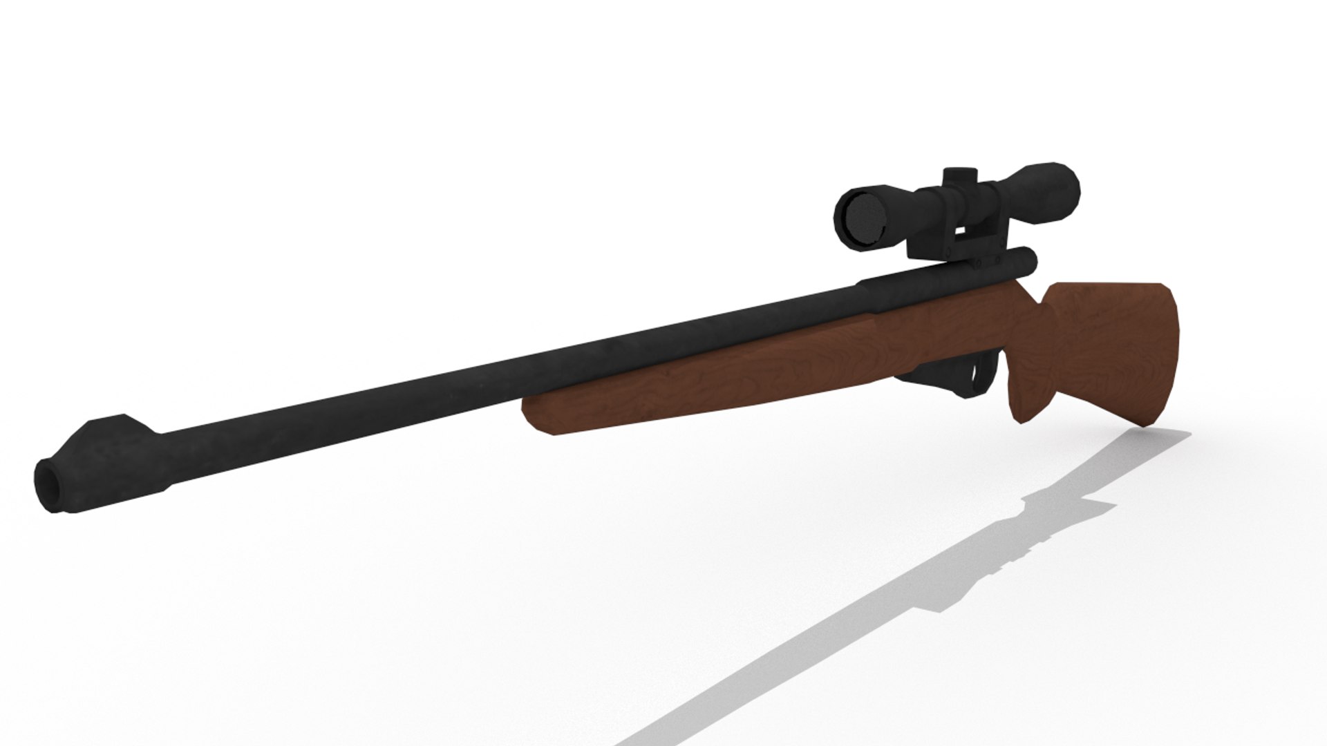 sniper rifle 3d 3ds