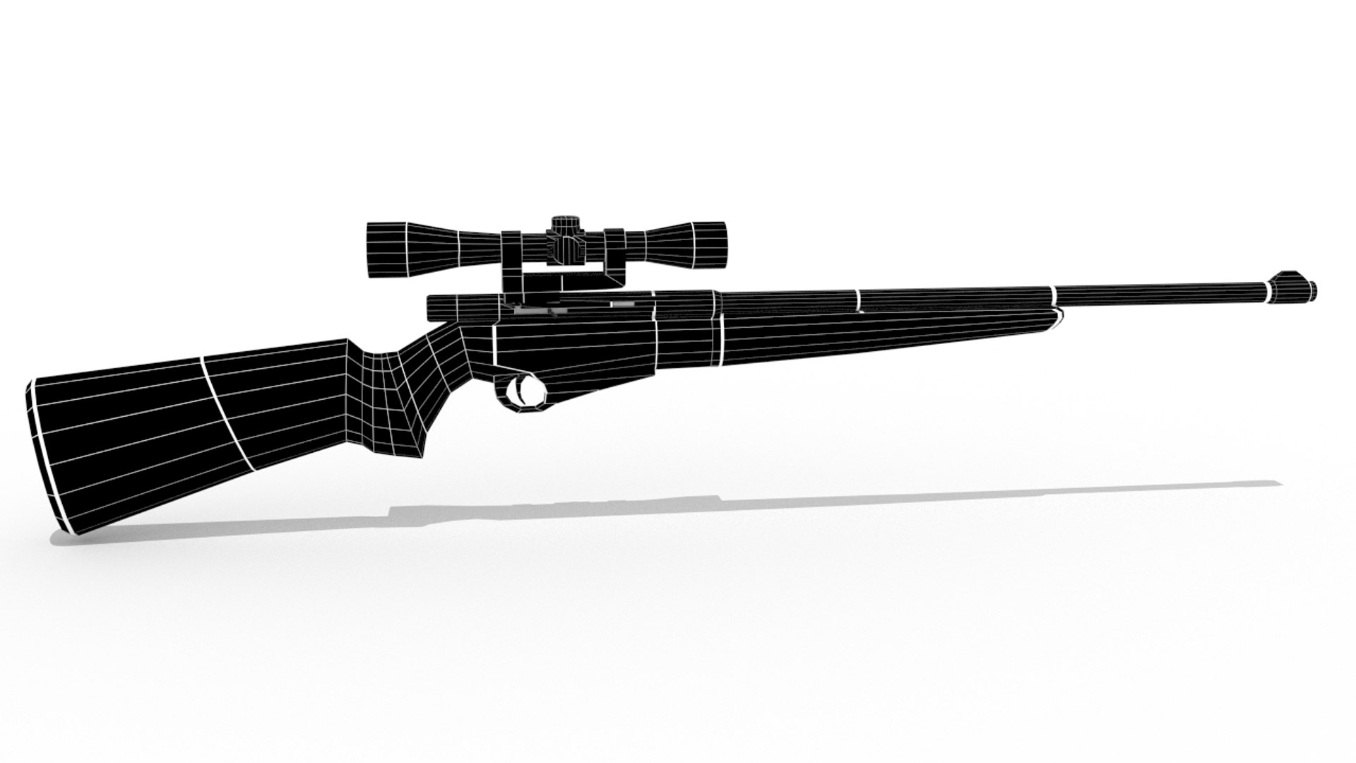 sniper rifle 3d 3ds