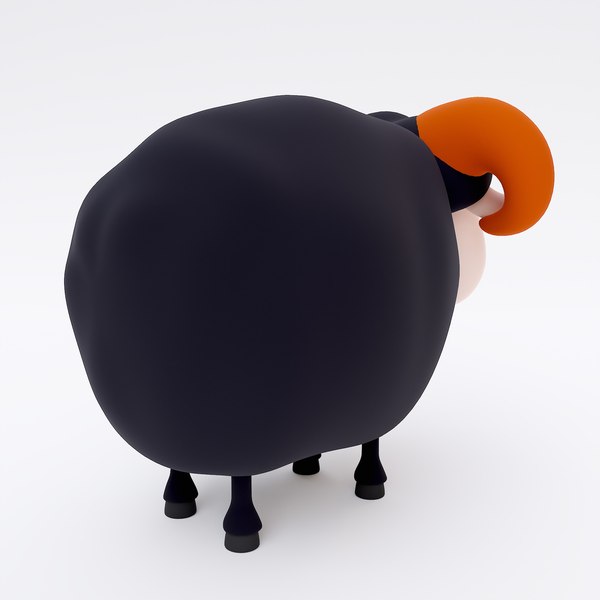 3D Sheep cartoon 3d model - TurboSquid 1996567