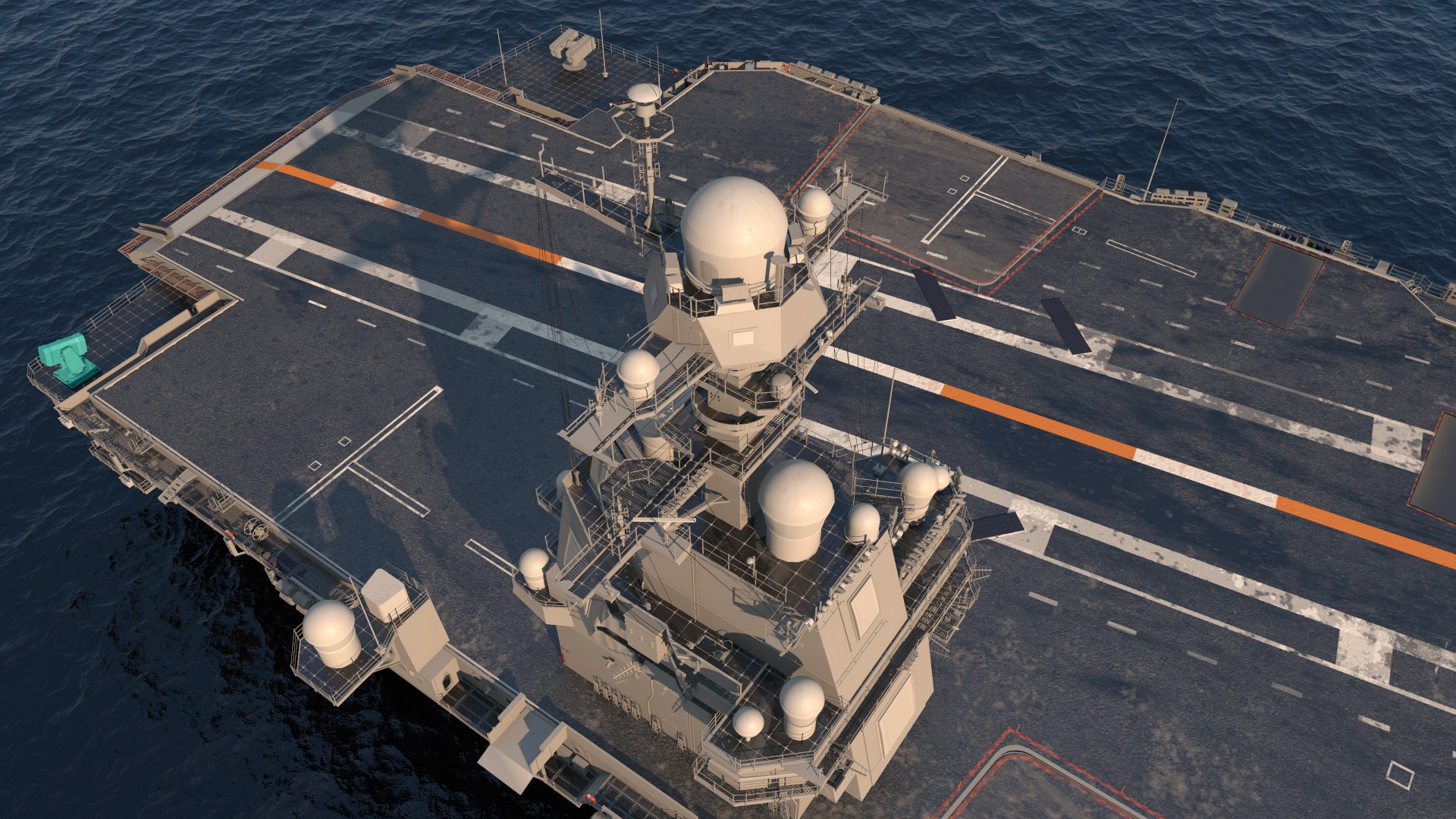 USS Gerald Ford Aircraft Carrier Bridge 3D Model - TurboSquid 1792819