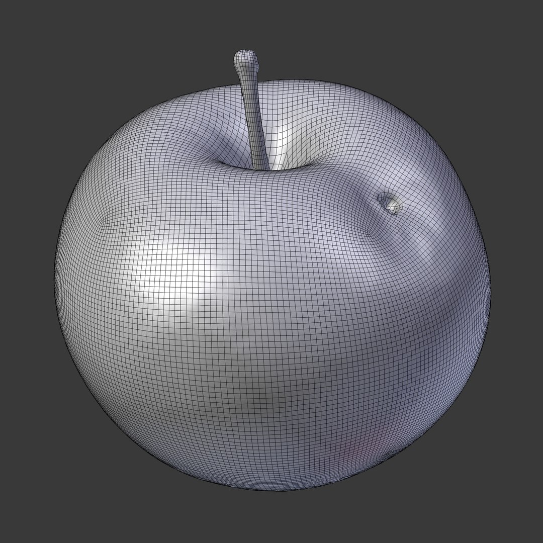 3d model apple