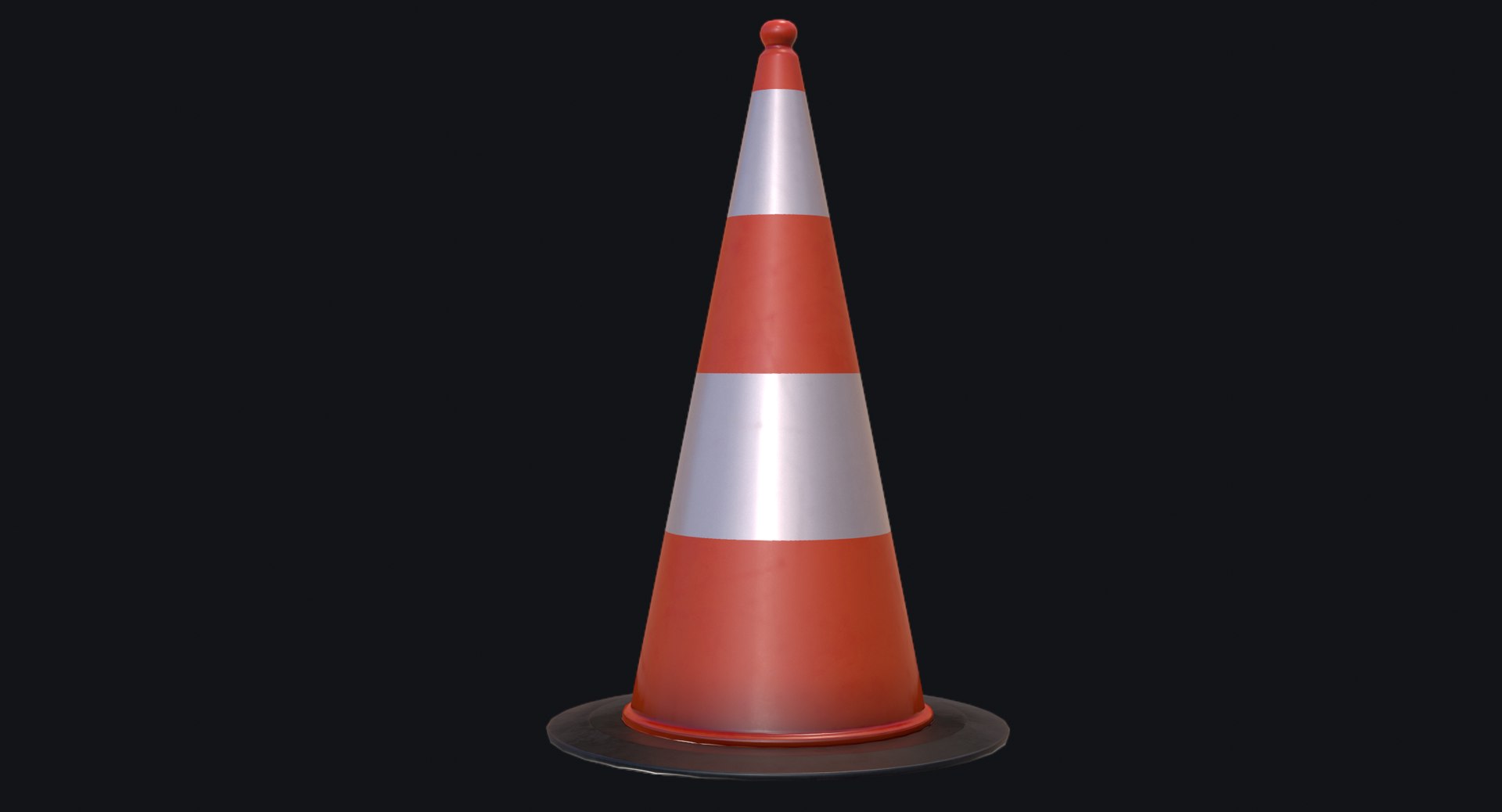 3D Traffic Cone Game Ready PBR Model - TurboSquid 2556123