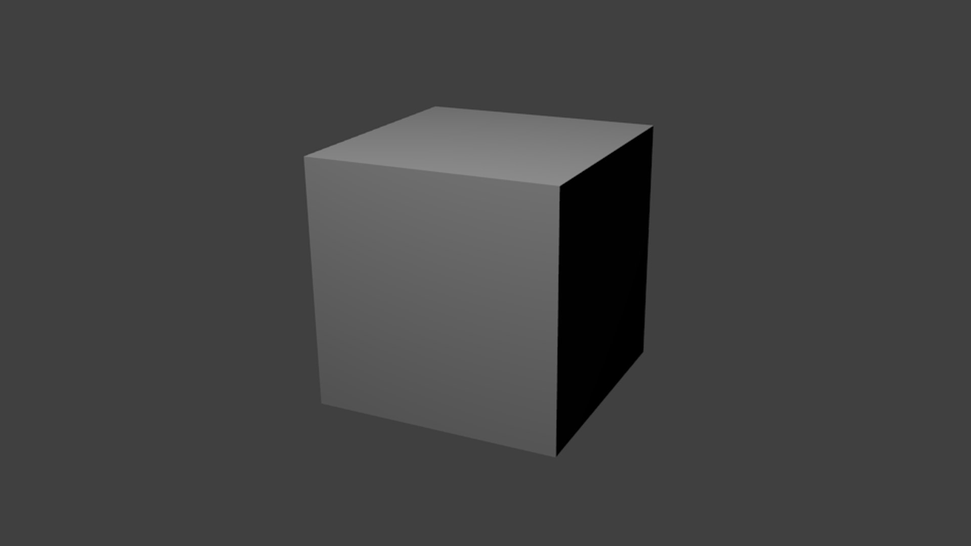 Cube 3d Obj