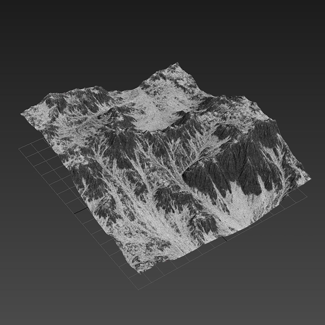 3D Mountains N23a - TurboSquid 2513317