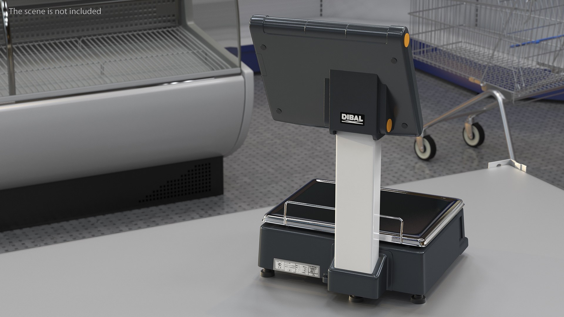 Self-service Scales D-900 3D Model - TurboSquid 1896288