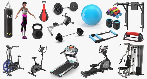 Gym Collection 7 3D - TurboSquid 1717144