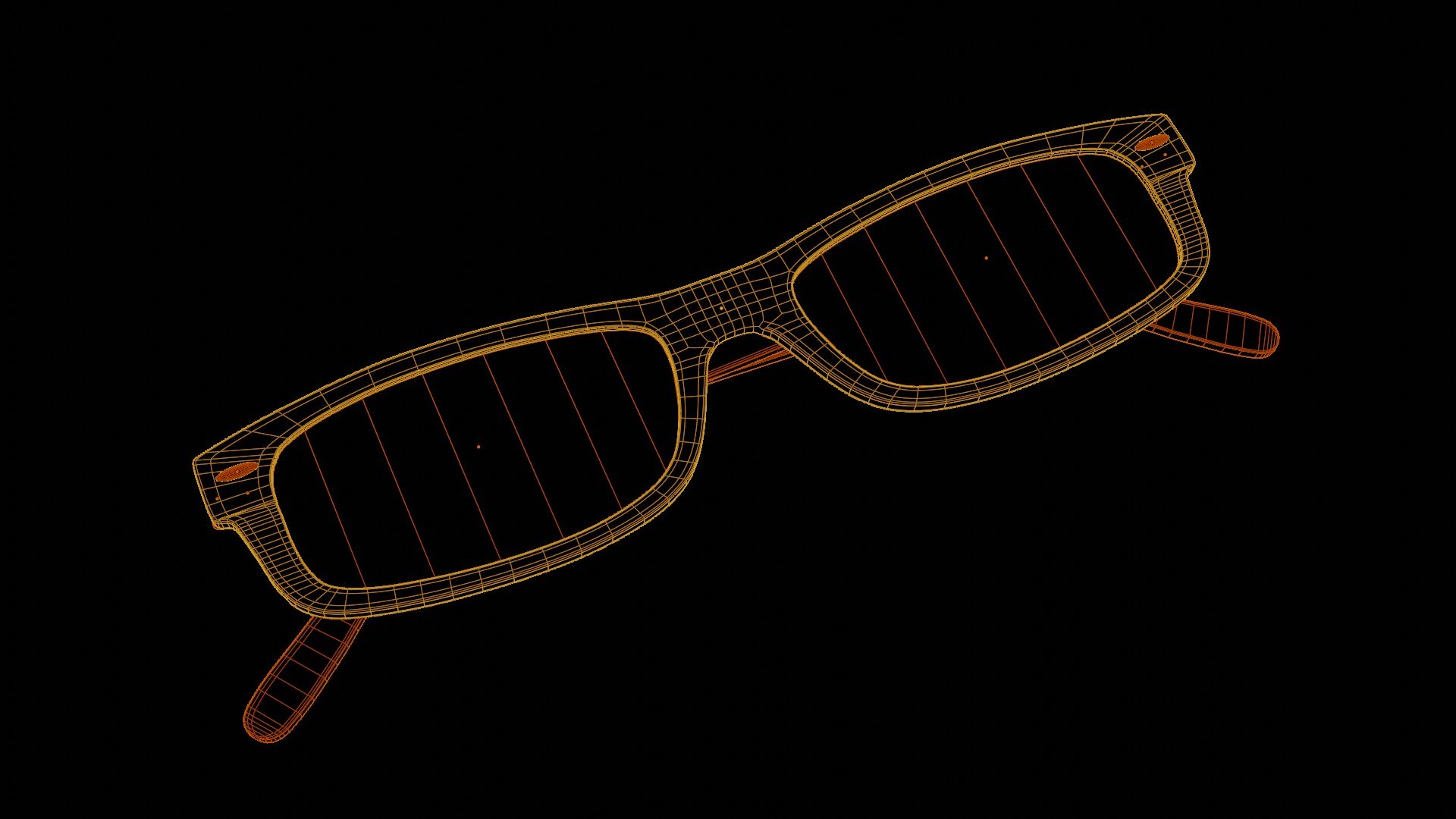 BLACK READING GLASSES 3D Model - TurboSquid 1901906