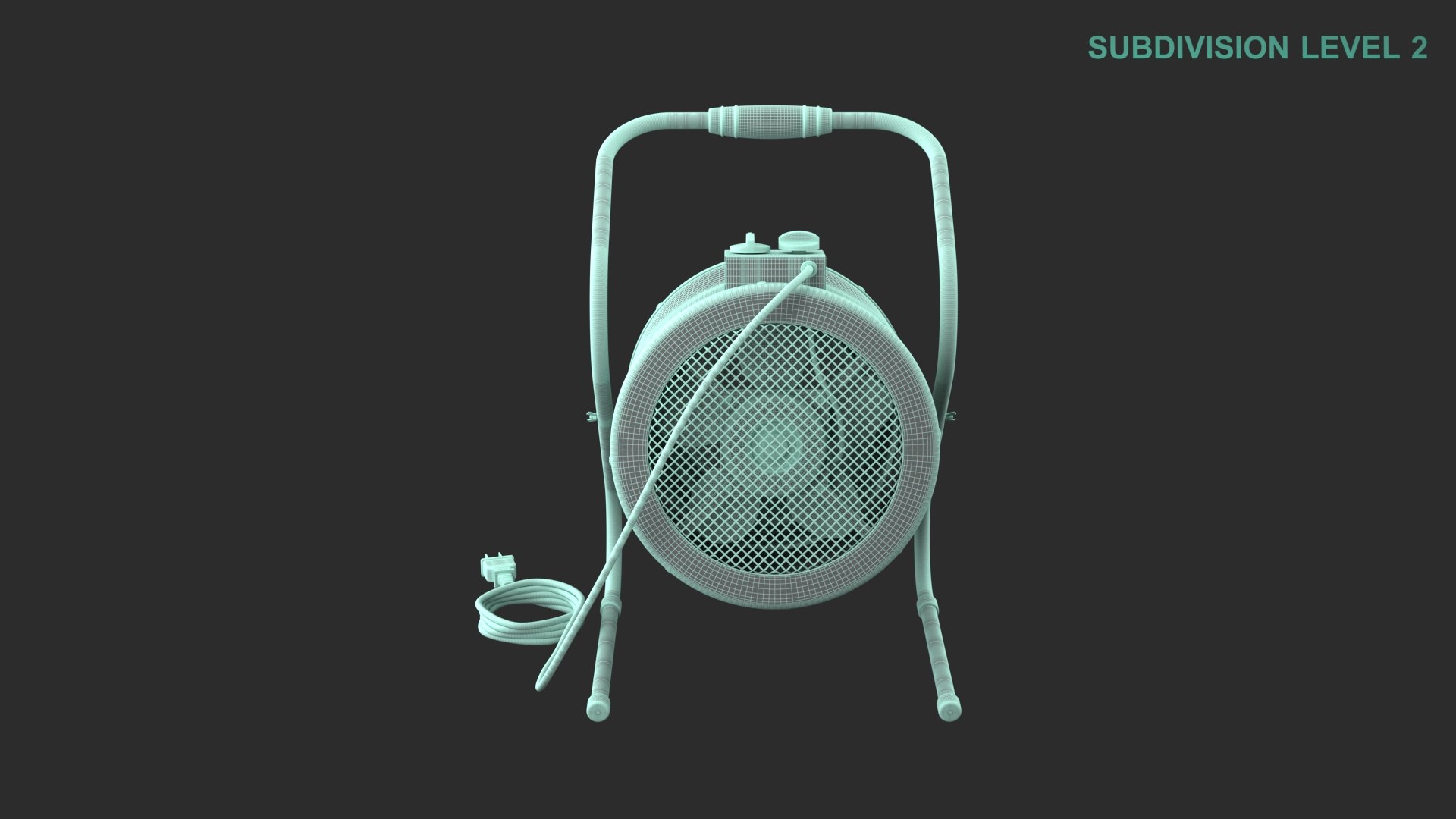 Electric Heater 3D model - TurboSquid 1949442