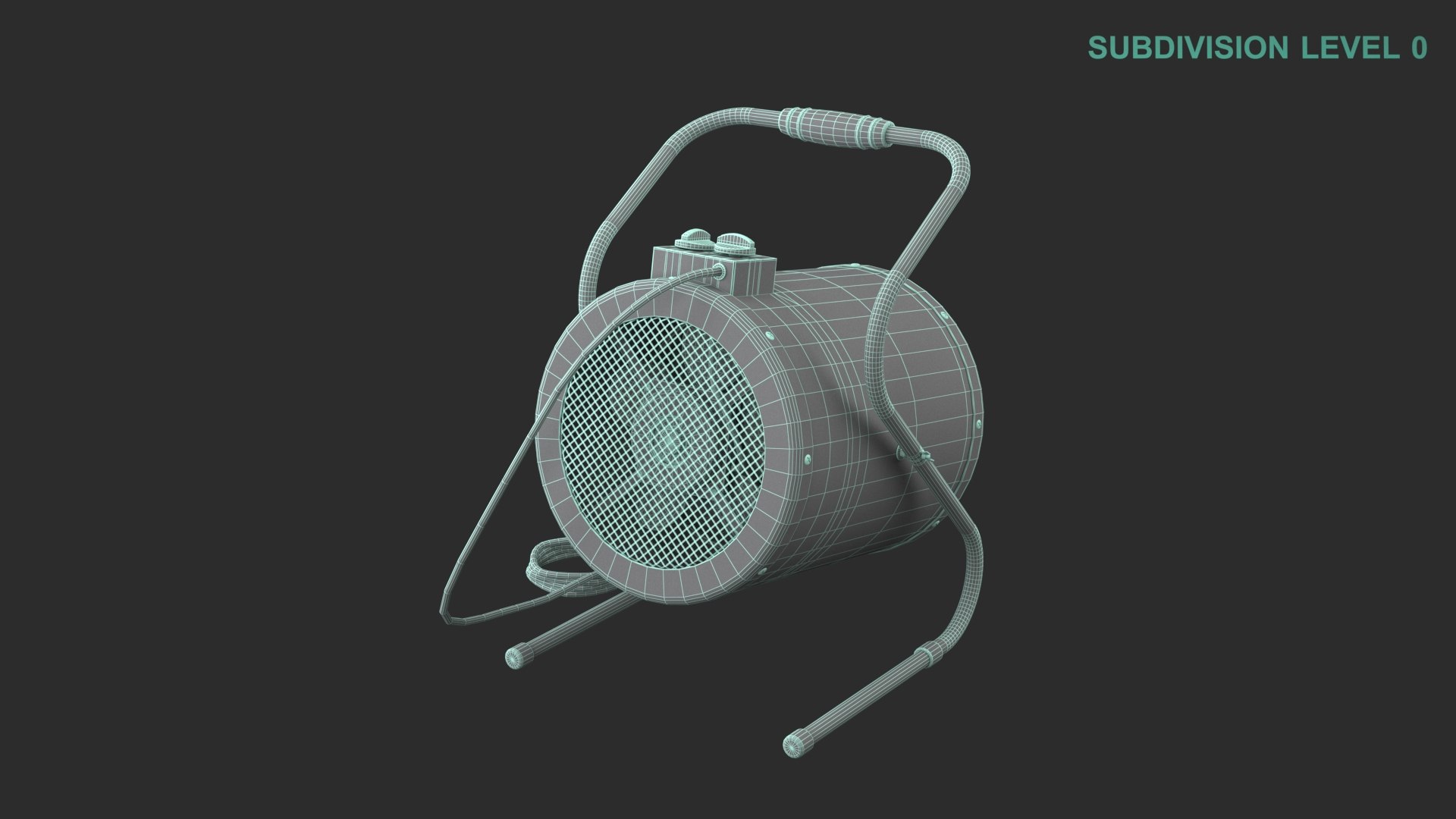 Electric Heater 3D Model - TurboSquid 1949442