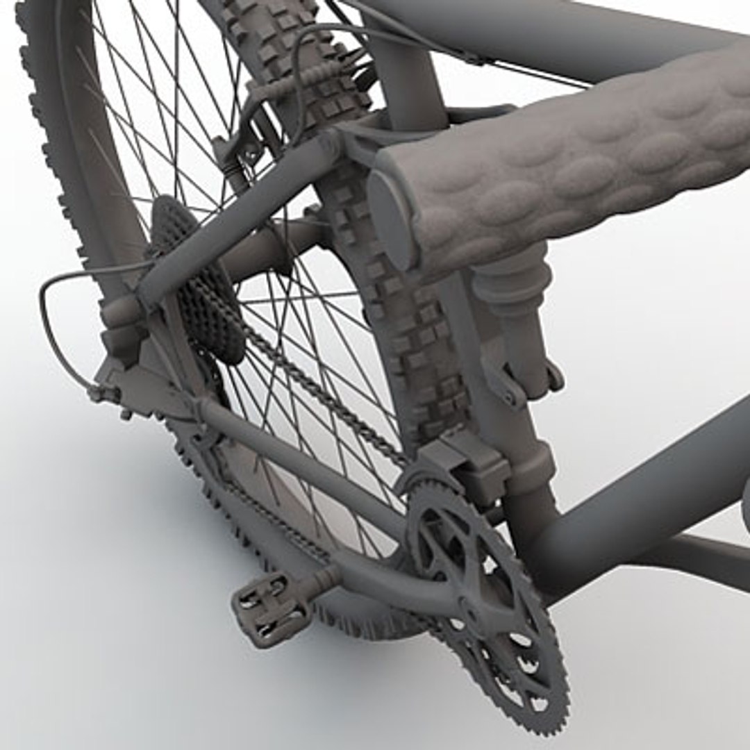 3ds Max Mountain Bike