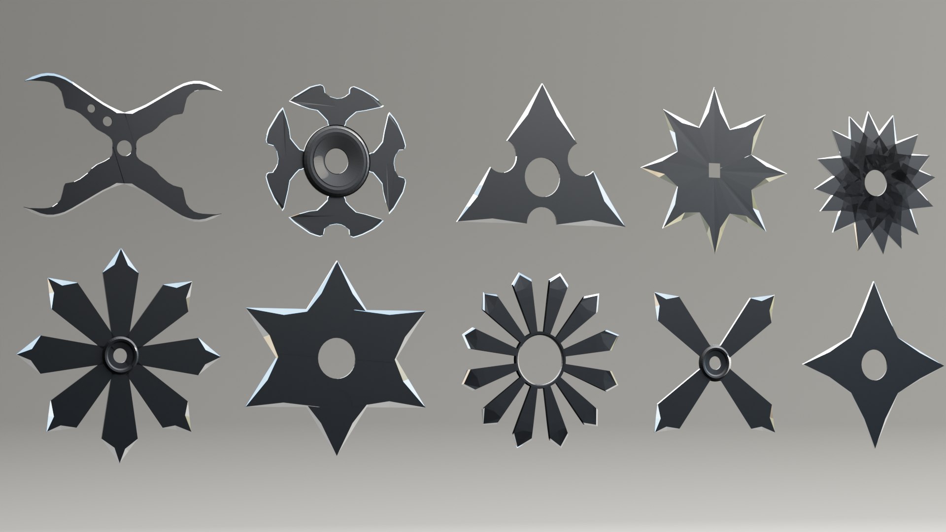 Shuriken 3D Model - TurboSquid 2276455