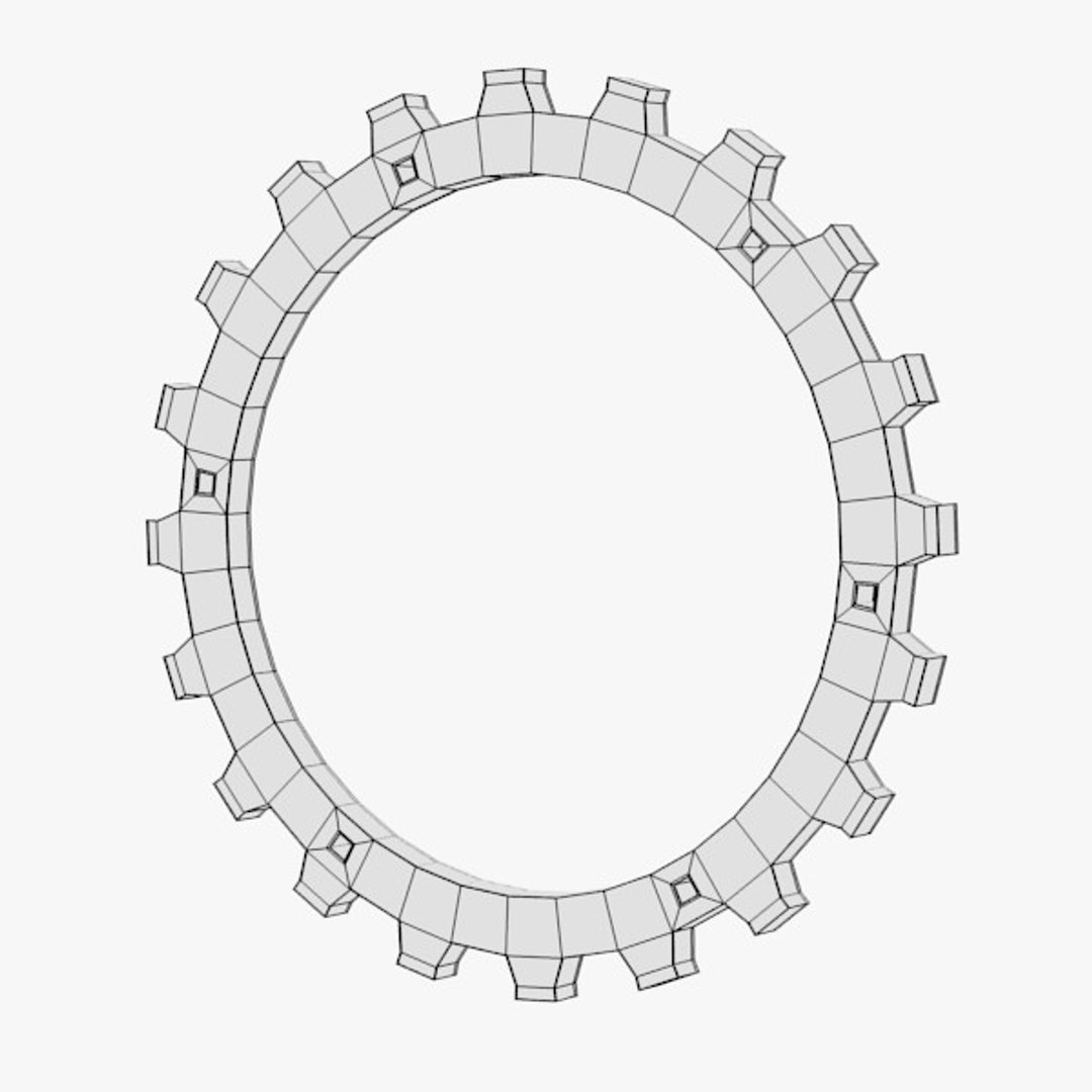 gear wheels c4d