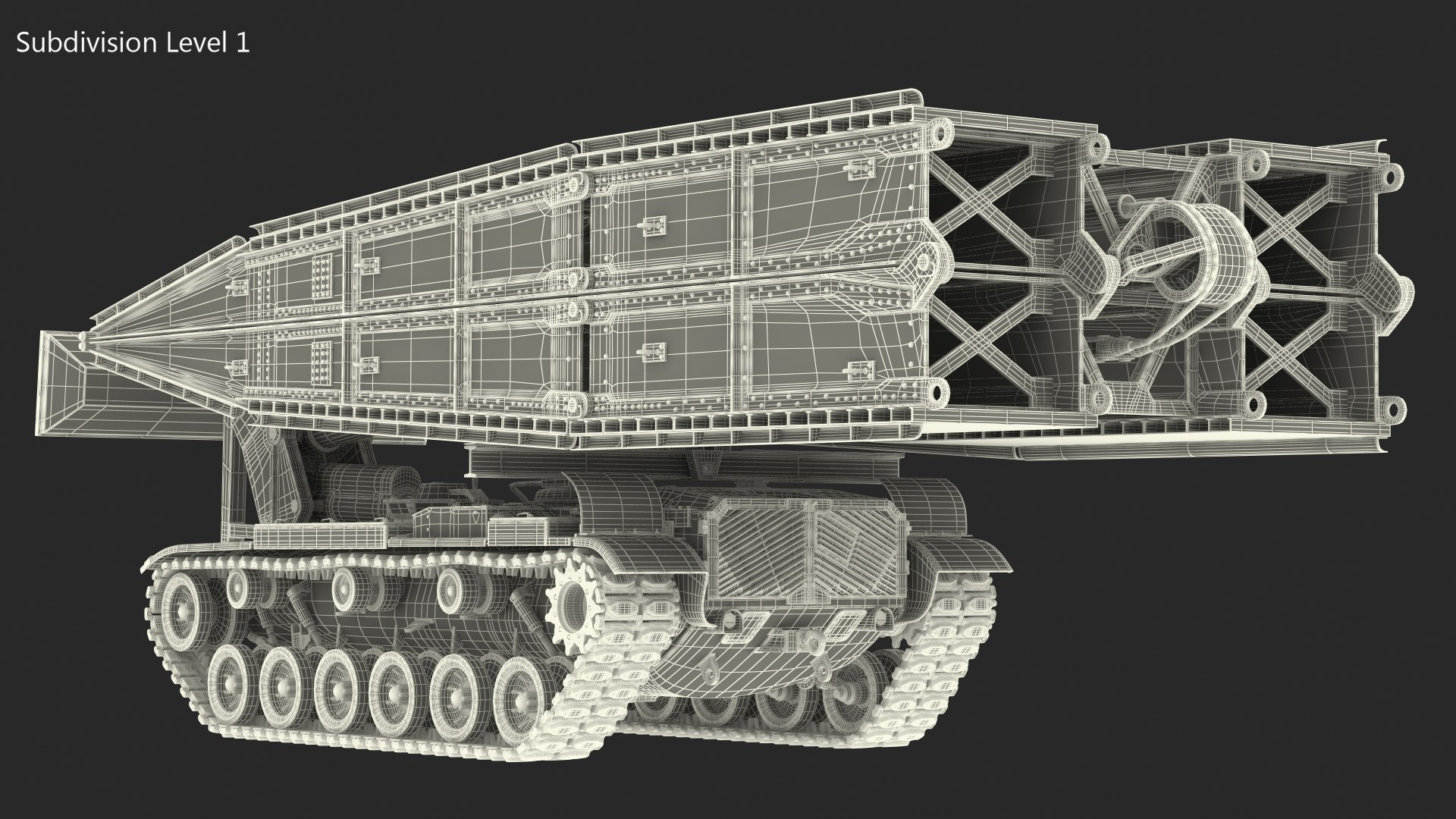 3D AVLB M60A1 Armored Vehicle Launched Bridge Rigged Model - TurboSquid ...